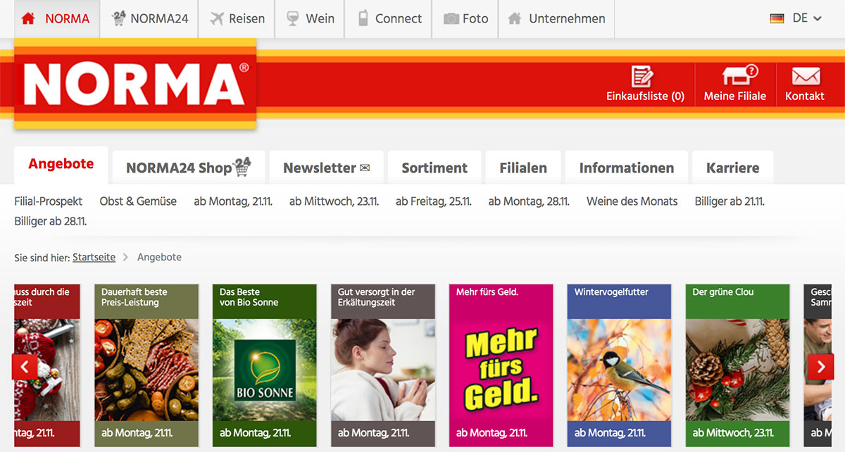 Liefert Norma Lebensmittel nach Hause? Update Dezember 2025